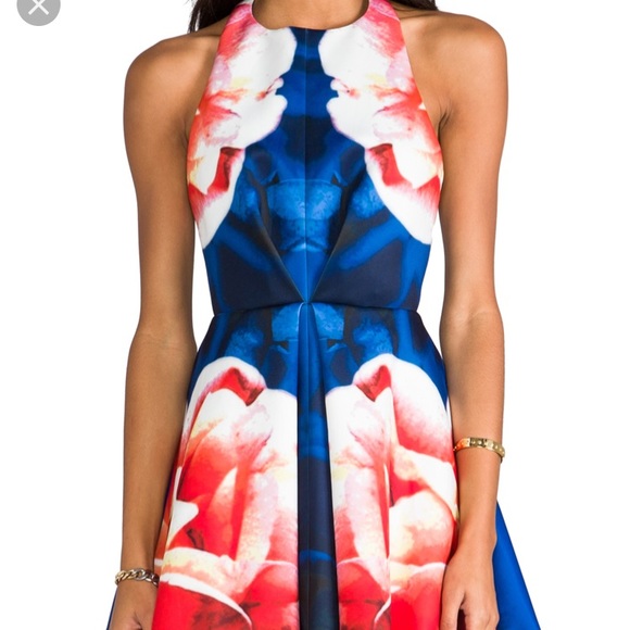 KEEPSAKE the Label | Dresses | Keepsake Chained Mini Dress Navy Rose ...